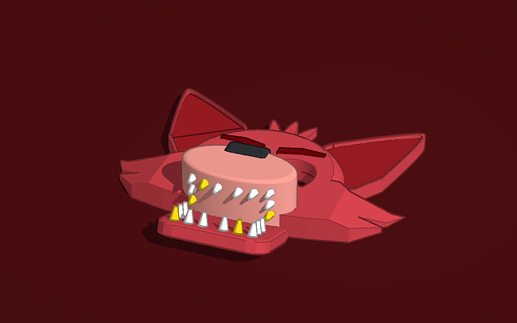 3D design Foxy Mask - Tinkercad