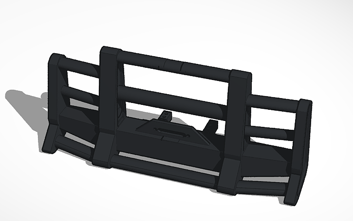 3D design 4 poster bullbar for traxxas trx4 - Tinkercad