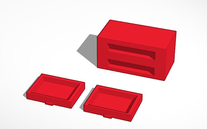 3D design cabinet sort-of - Tinkercad