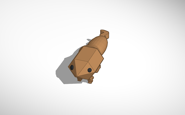 3D design Tadpole - Tinkercad