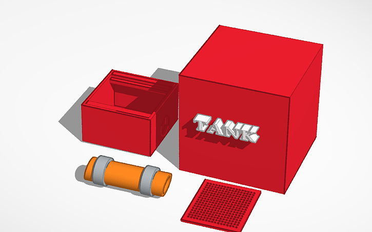 3D design FINAL PROJECT- RAINWATER STORAGE SYSTEM - Tinkercad