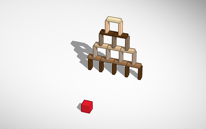 3D design CUBE - Tinkercad