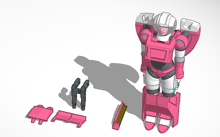 3D design transformer x terminators arcee - Tinkercad