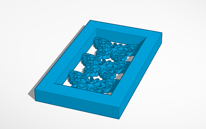 3D design butterfly dec 1 - Tinkercad