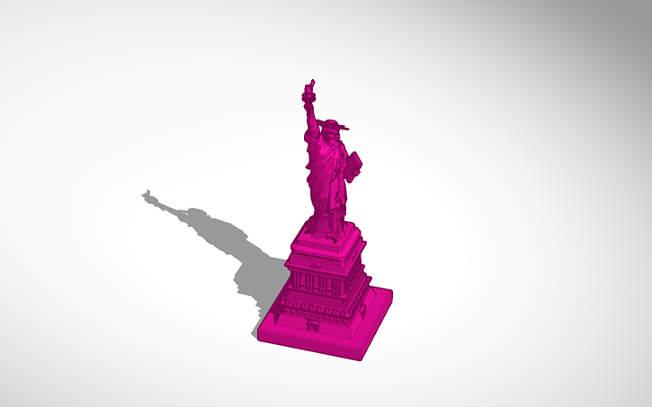 3D design gages statue - Tinkercad