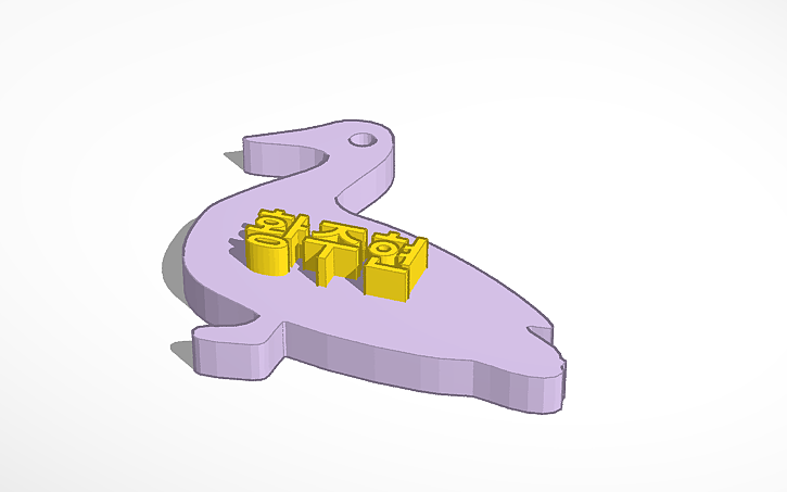 3D design duck - Tinkercad