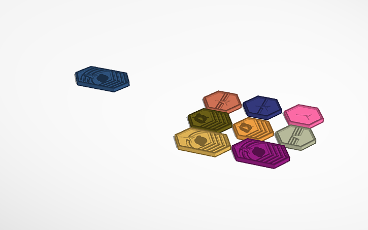 3D design Enlisted Ranks - Tinkercad