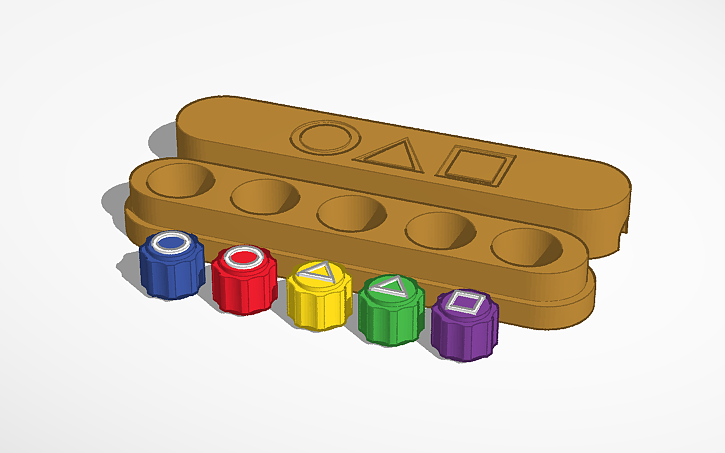 3D design gonggi - Tinkercad