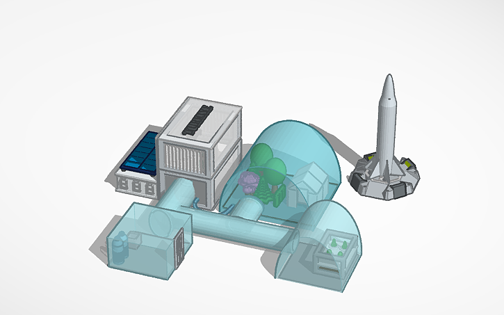 3D design Incredible Turing - Tinkercad