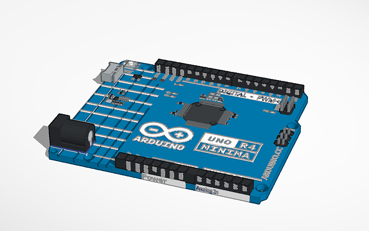 3D design Arduino Uno R4 Minima - Tinkercad