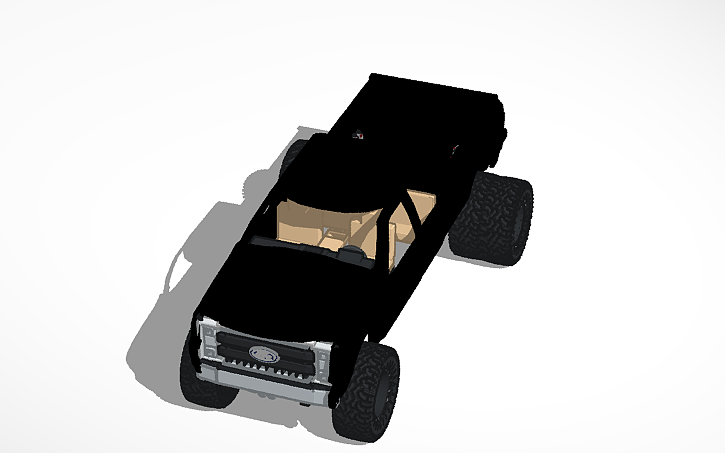 3D design ford f350 - Tinkercad