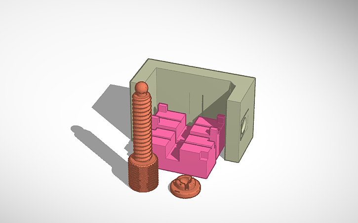 3D design Filament splicer compl - Tinkercad