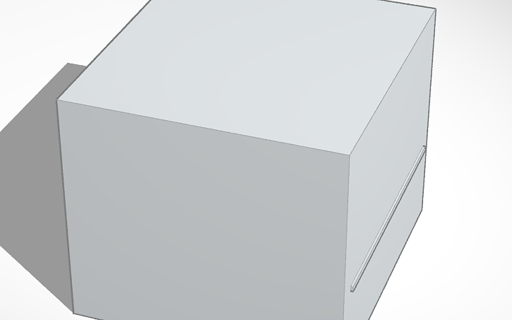 3D design Paper Sorter - Tinkercad