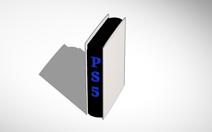 3D design PS5 - Tinkercad