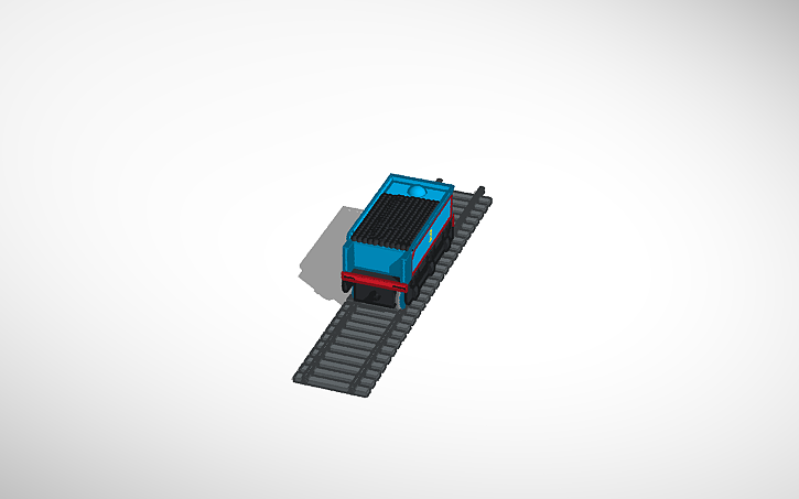 3D design Realistic FR K2 Edward Tender - Tinkercad