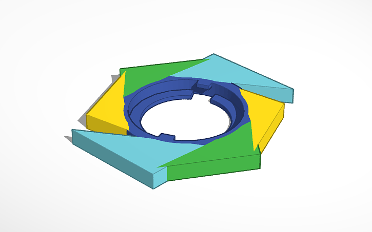 3D design Ouroboros Frame - Tinkercad