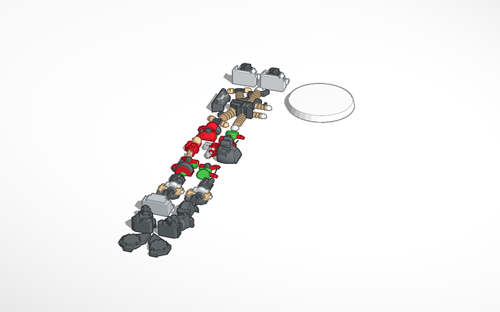 3D design Megamek - print ready - Tinkercad
