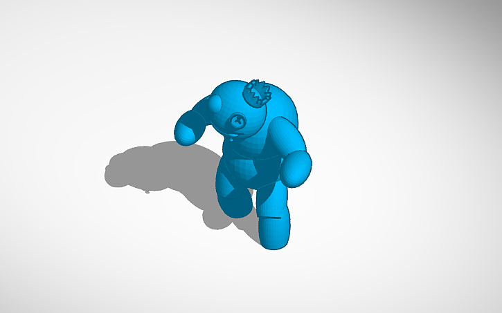 3D design Blue - Tinkercad