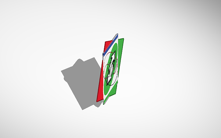 3D design Uno Reverse Card - Tinkercad