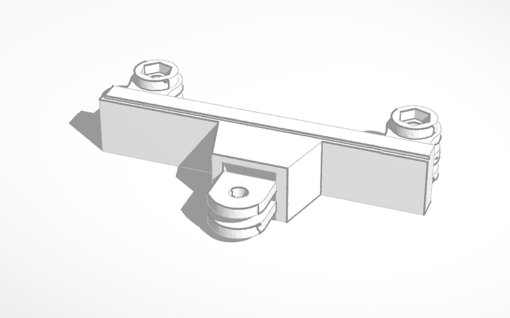 3D design Gopro_Dub_mount_v2 - Tinkercad