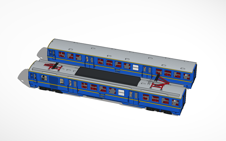 3D design Train - Tinkercad