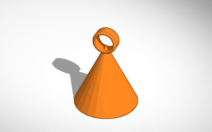 3D design Snail shell tip cones - Tinkercad