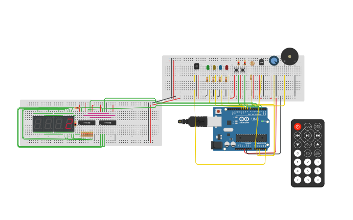 Circuit design RICH SHIELD - Tinkercad