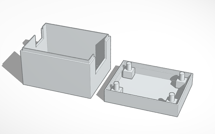 3D design Relay Case - Tinkercad