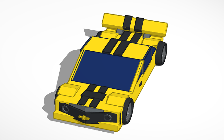 3D design bumble bee - Tinkercad