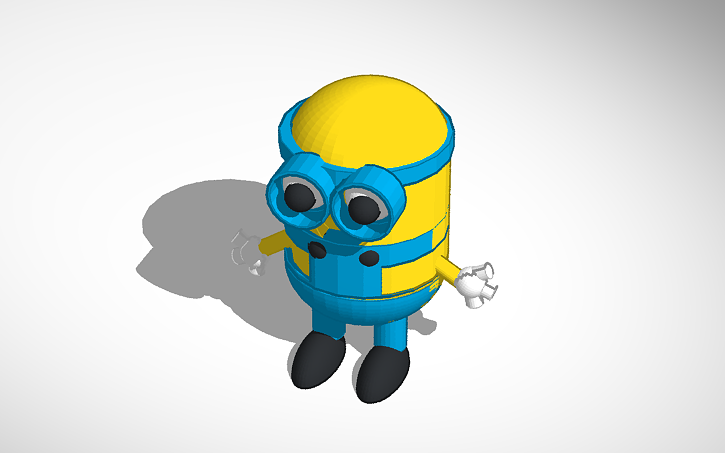 3D design NTI #8: Minion - Tinkercad