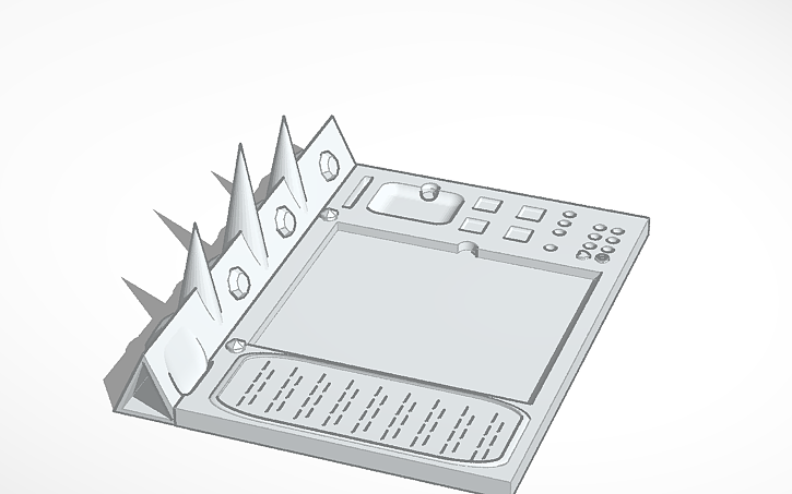 3D design D&D Dashboard - Tinkercad