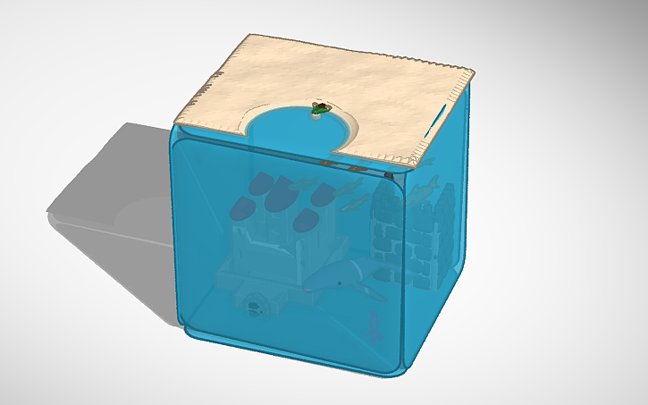 3D design Underwater sea world - Tinkercad