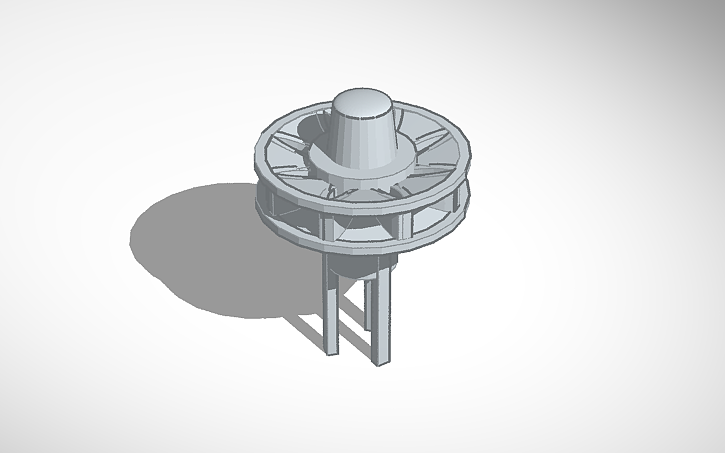 3D design Eclipse 8 siren - Tinkercad