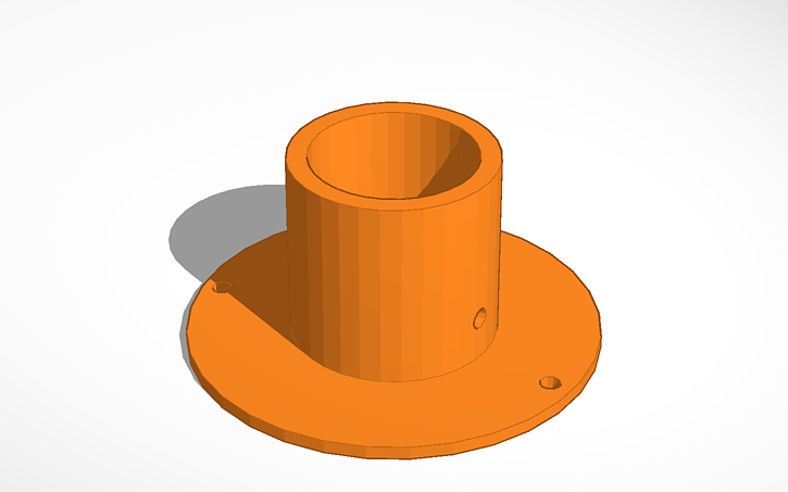 3D design Hook up wire Reel part 1 - Tinkercad