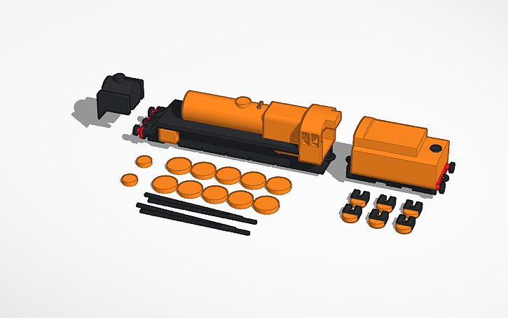 3D design Murdoch The Mighty Engine - Tinkercad