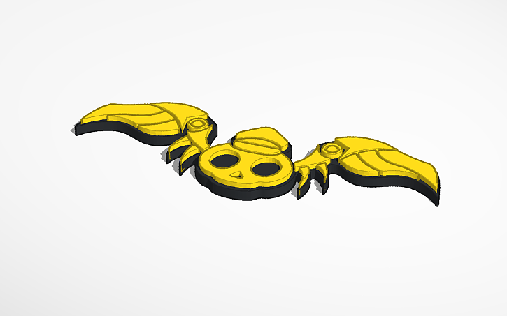 3D design Murder Drones Pilot Emblem - Tinkercad