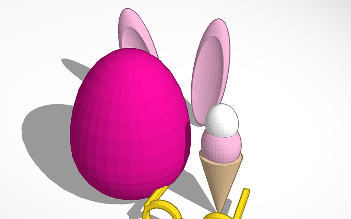 3D design funny summer - Tinkercad