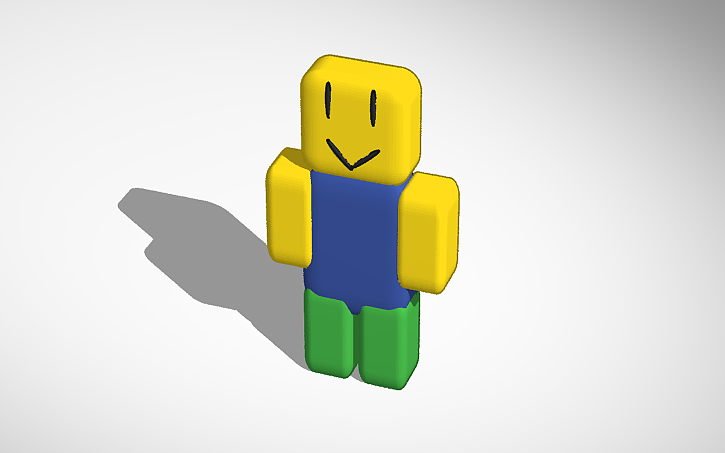 3D design Roblox noob - Tinkercad
