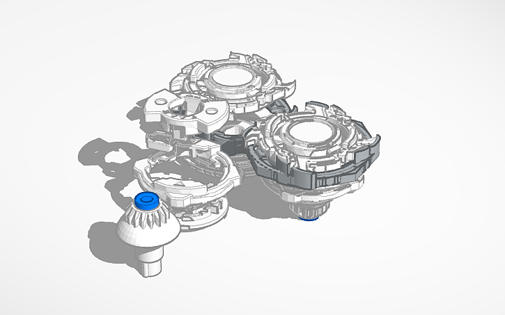 3D design Beyblade X 25th anniversary x-over project Dragoon S/4-60/RA ...