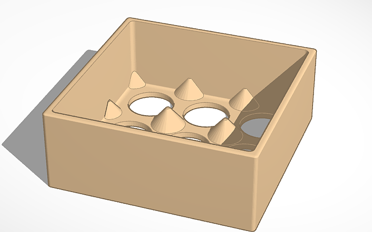 3D design Quarter Sifter v2 - Tinkercad