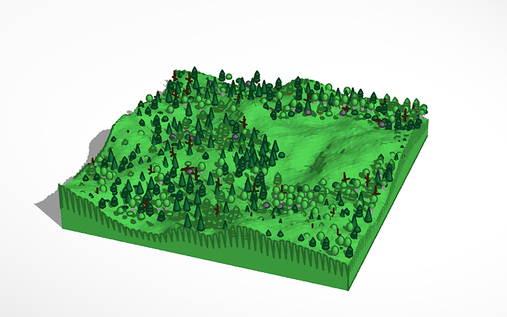 3D design trees - Tinkercad
