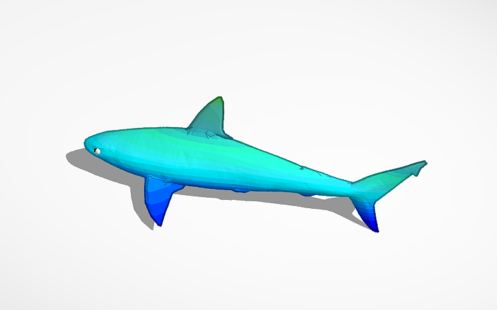 3D design Copy of TO support sharks - Tinkercad