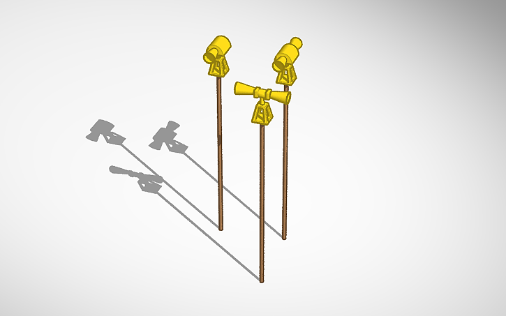 3D design H.O.R Sirens - Tinkercad