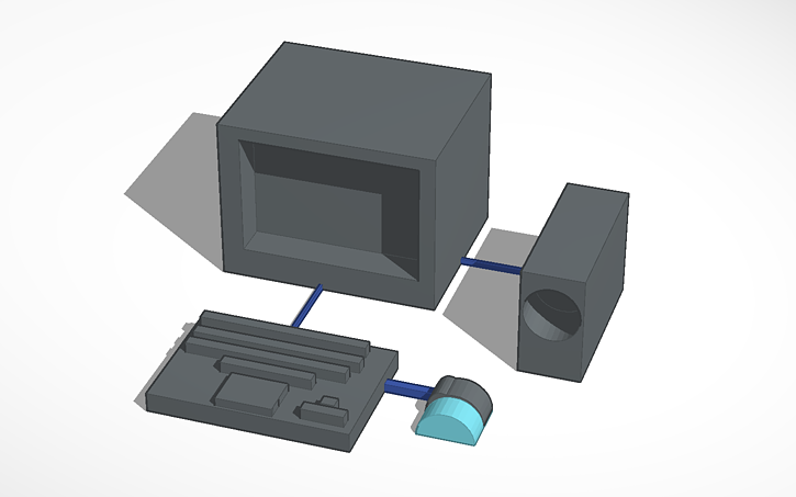 3D design computer - Tinkercad