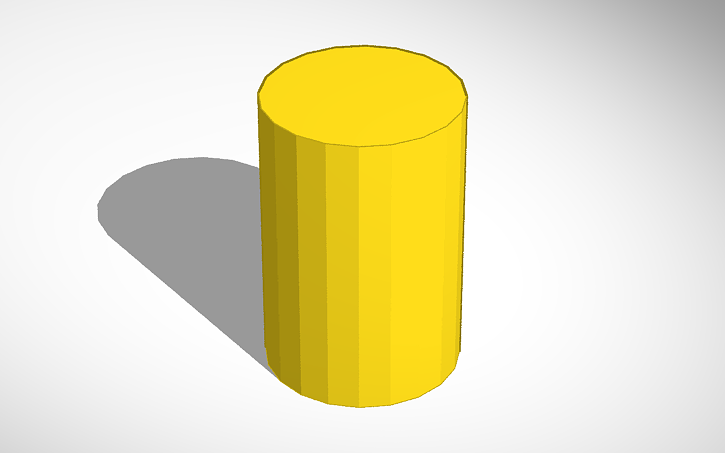 3D design radiator filler plug - Tinkercad
