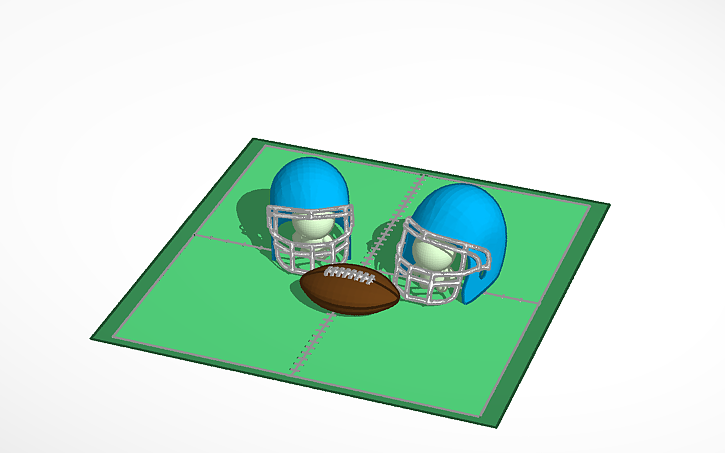 3D design Football - Tinkercad