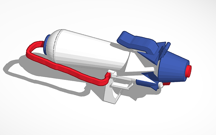 3D design Splatoon Splattershot Pro - Tinkercad