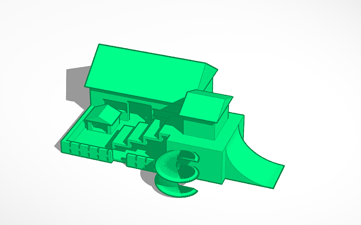 3D design Green House - Tinkercad