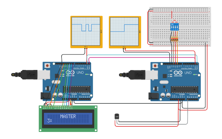 Circuit design Copy of Copy of DIK - Tinkercad