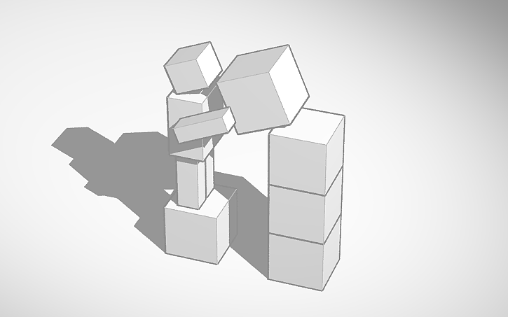 3D design Block - Tinkercad